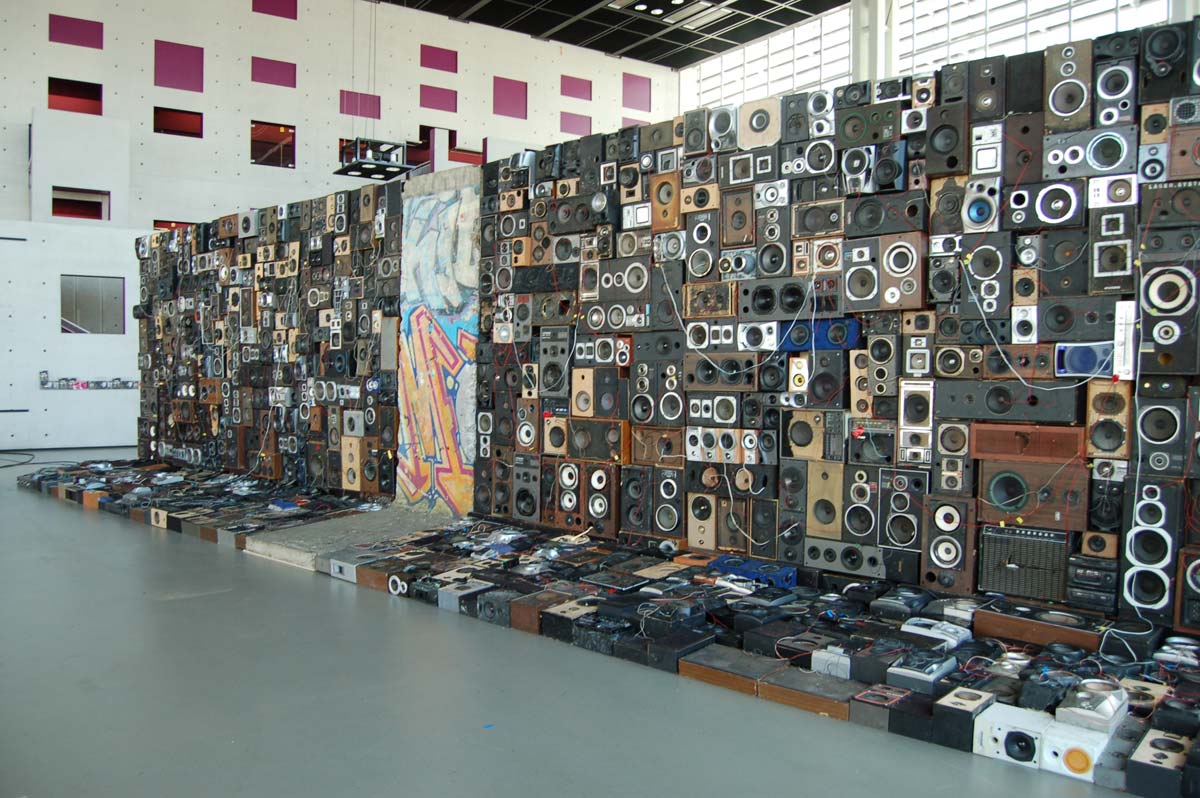 Le Mur Sonore, Angers 2011 – Benoît Maubrey